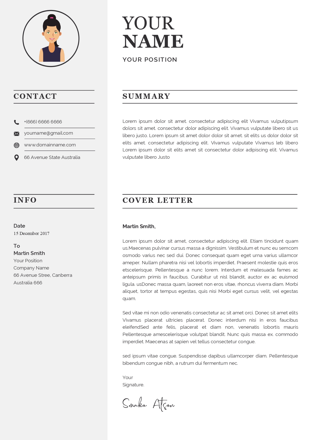 CV Builder - CV Templates - Auckland Chamber