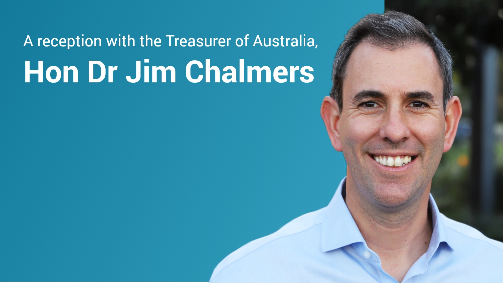 Reception with the Treasurer of Australia, the Honourable Dr Jim ...