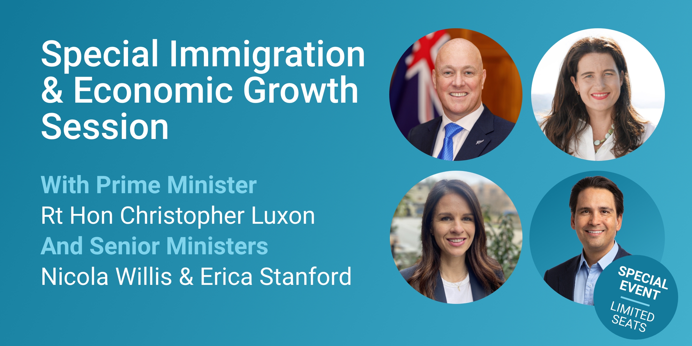 Immigration & Economic Growth Session - Auckland Chamber
